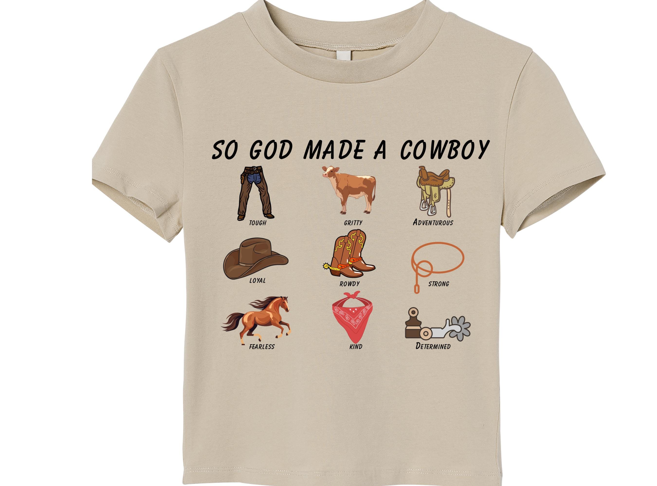 So God Made Cowboys/png/digital Download - Etsy
