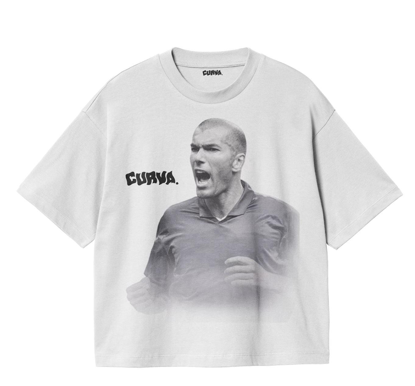 Zinedine Zidane Iconic Streetwear Shirt - Limited Edition Graphic Tee ...