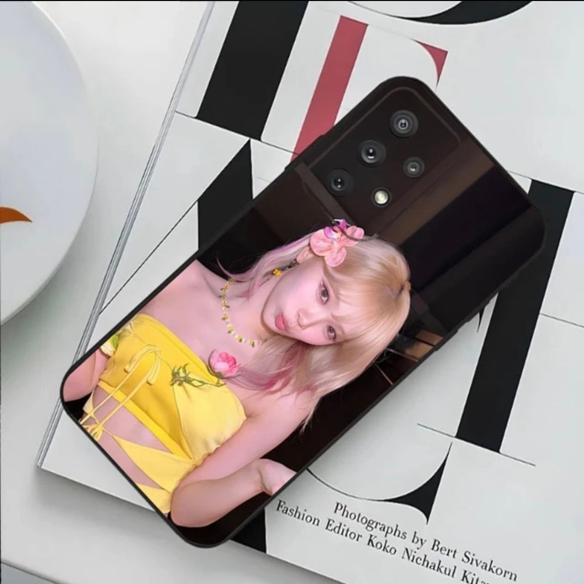 LESSERAFIM Kim Chaewon Phone Case for Samsung Galaxy S24,s20,s21,s22,s23,fe,lite,plus,ultra,note ...