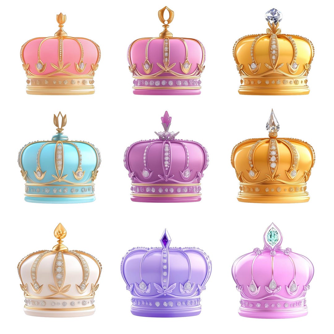 9+ * Crown Emotes - Icons - Ready to Use - Regal Emotes, Youtube Badges ...