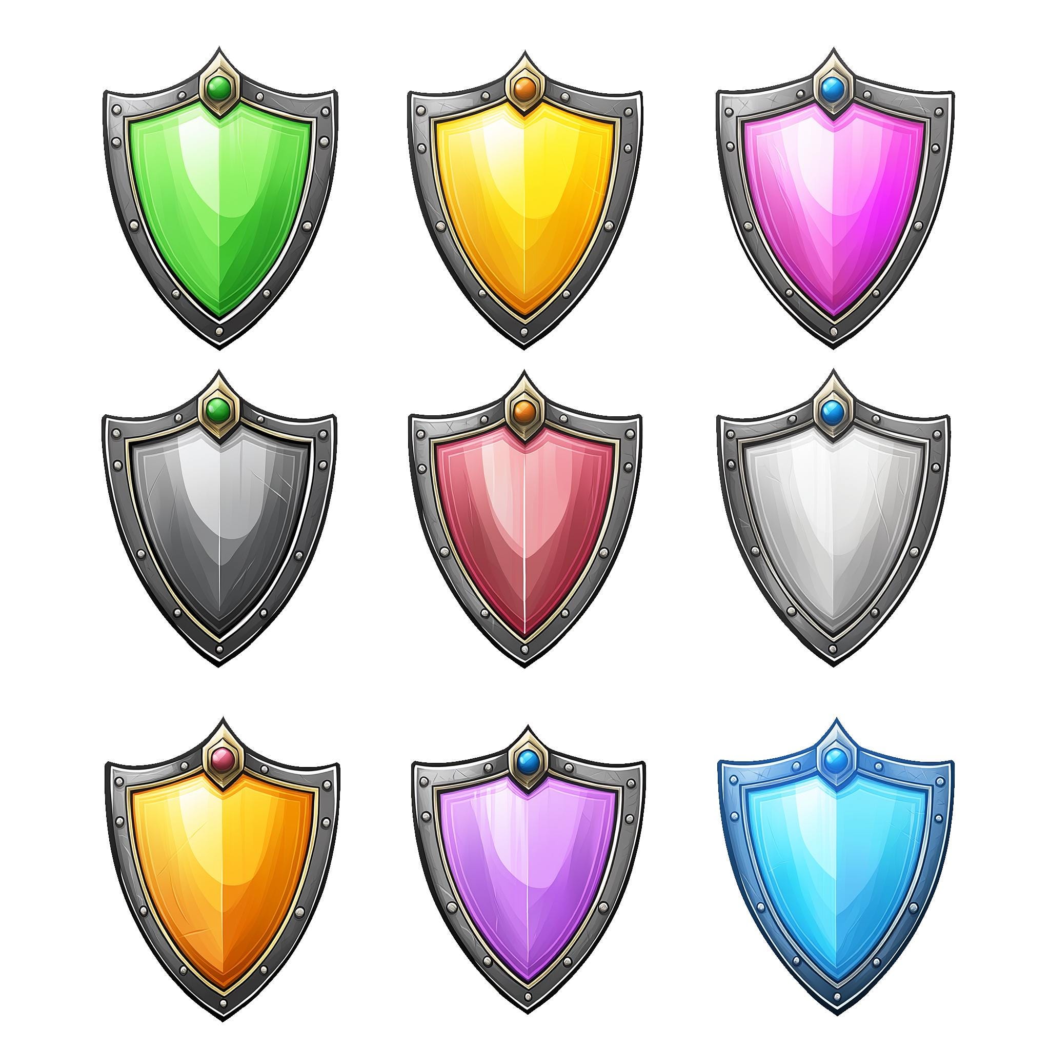 9+ * Shield Emotes - Icons - Ready to Use! - Shield Emotes, Shield ...