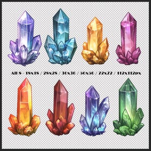 8+ * Crystal Emotes - Icons - Ready to Use - Crystal Emotes, Diamond ...