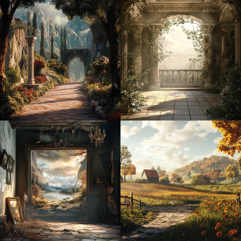 Custom/instant Designs- Printable- Art, Mountain, Antique, Victorian ...