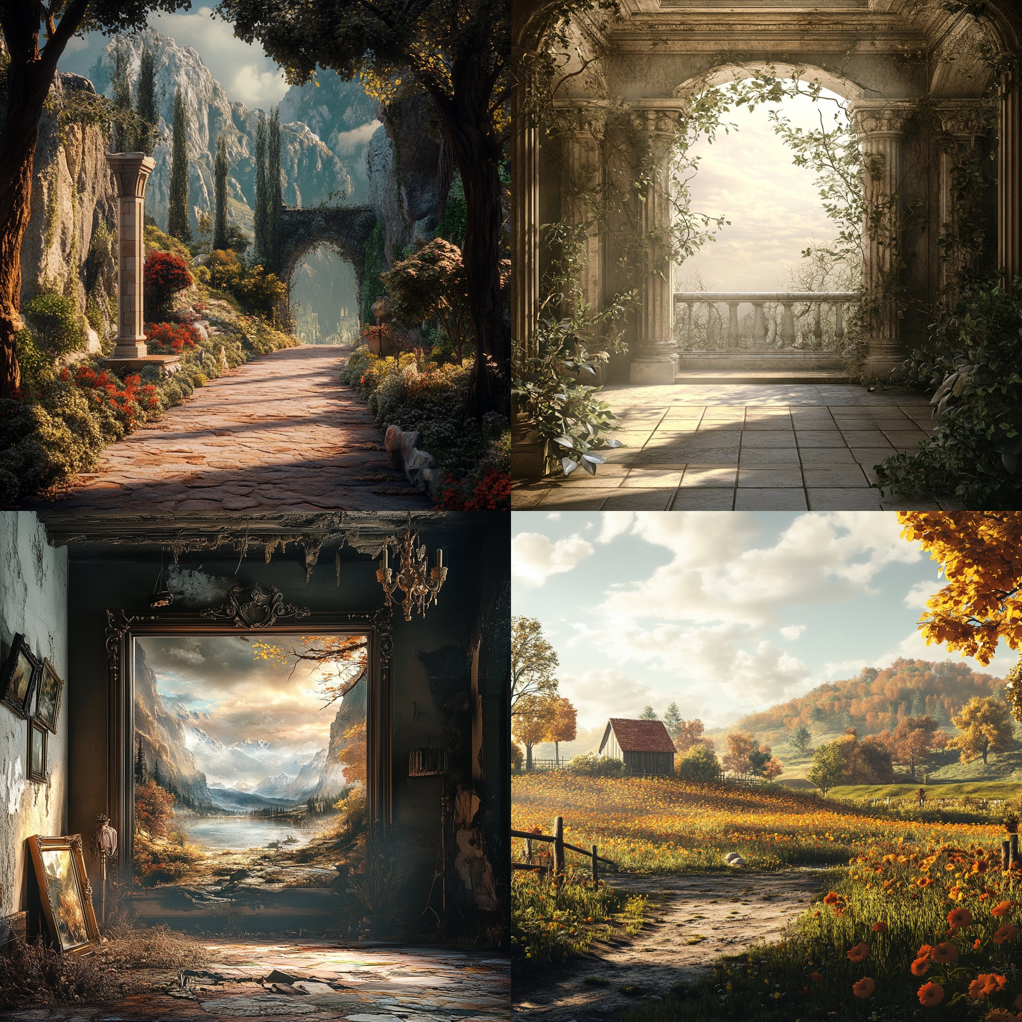 Custom/instant Designs Printable Art, Mountain, Antique, Victorian ...