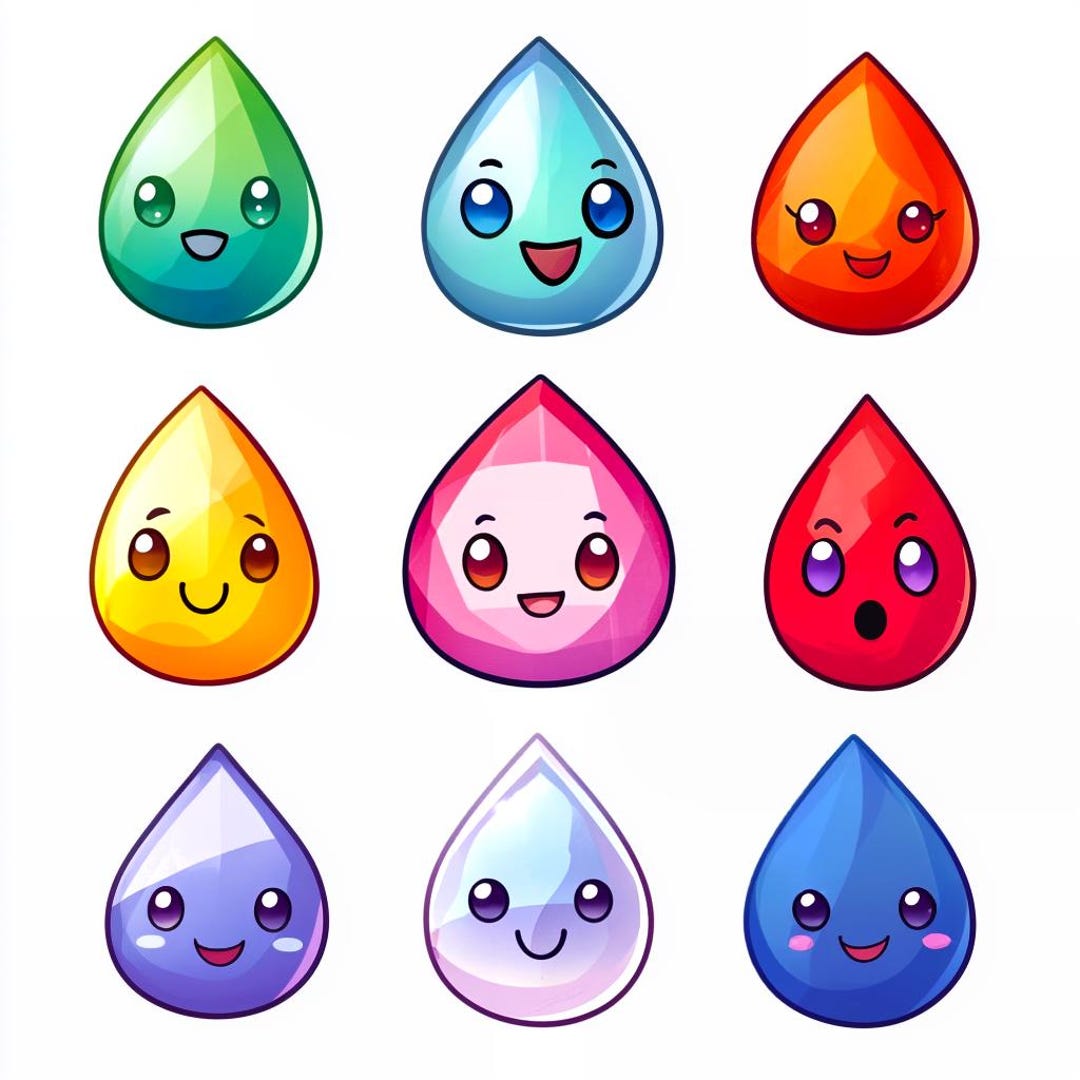 9+ * Happy Water Emotes - Icons - Streaming Emotes, Happy Emojis, Drip ...