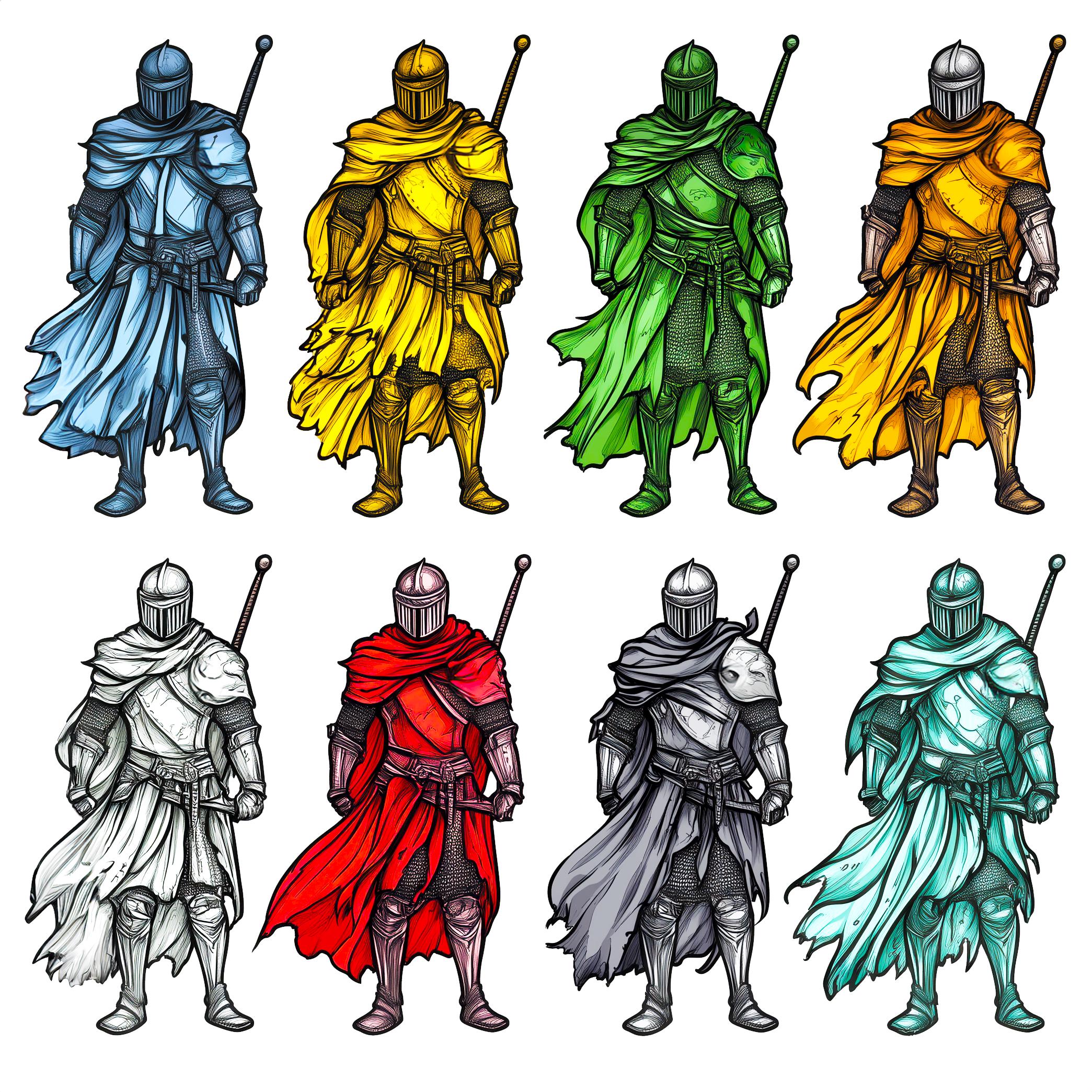 8+ * Knight Emotes - Icons - Ready to Use - Armor Emotes, Medieval ...