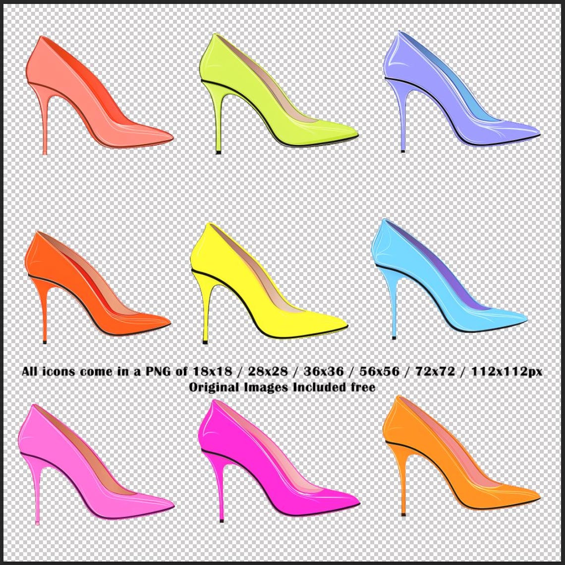 9+ * High Heel Emotes - Icons - Ready to Use - PNG, Fashion Emotes ...