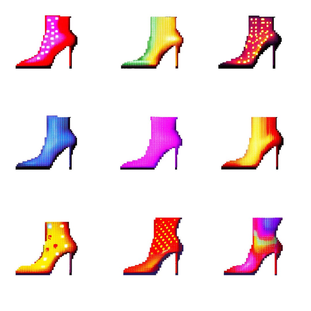 9+ * Pixel High Heel Emotes - Icons - Ready to Use - Y2K, Fashion ...