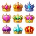 9+ * Crown Emotes - Icons - Ready to Use! - Crown Emojis, Regal Emotes ...