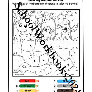 My First Learning Workbook: Pre-k to Kindergarten (25 Pages) - Etsy
