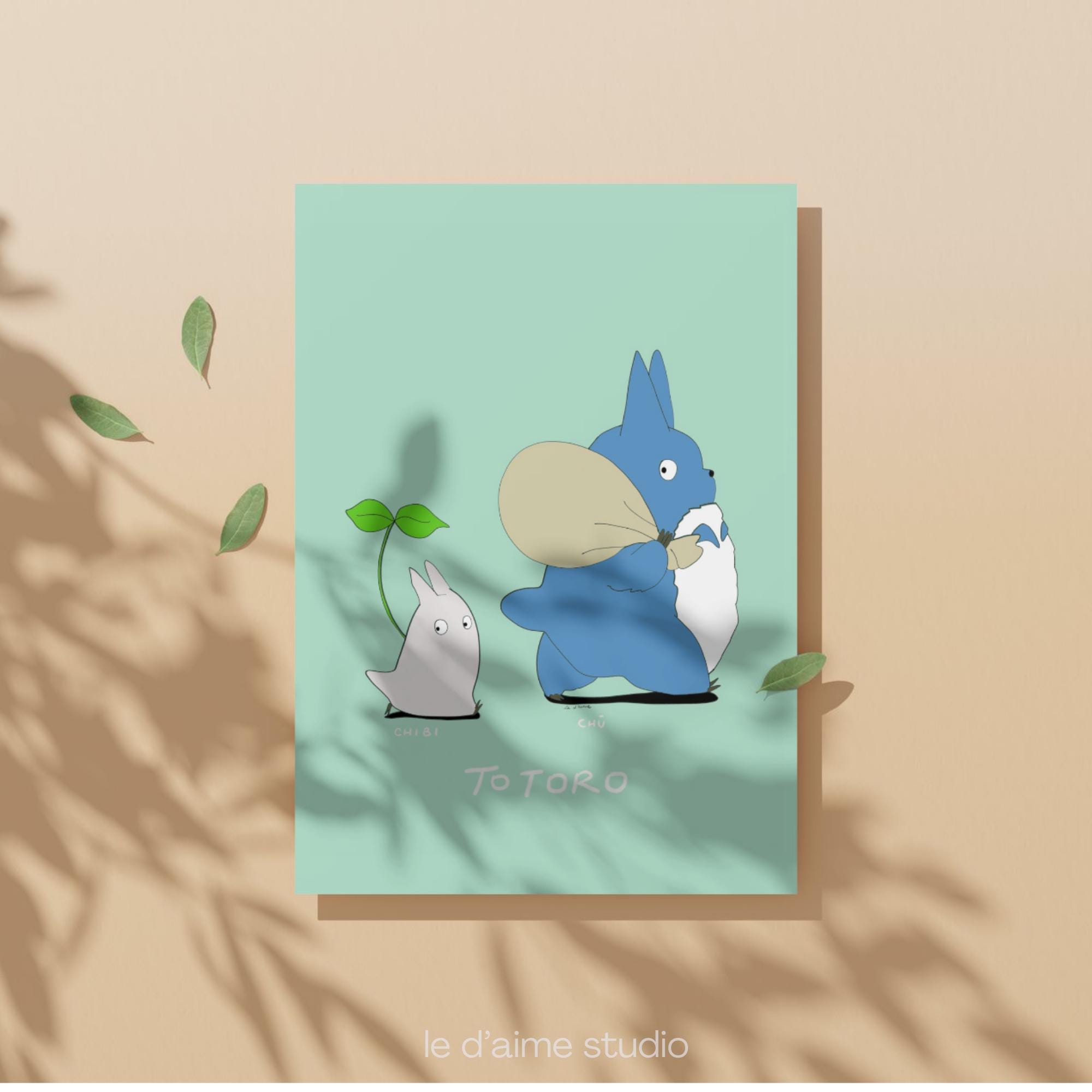 Blue and White Bear Character| Instant Download| Japanese Anime Digital ...