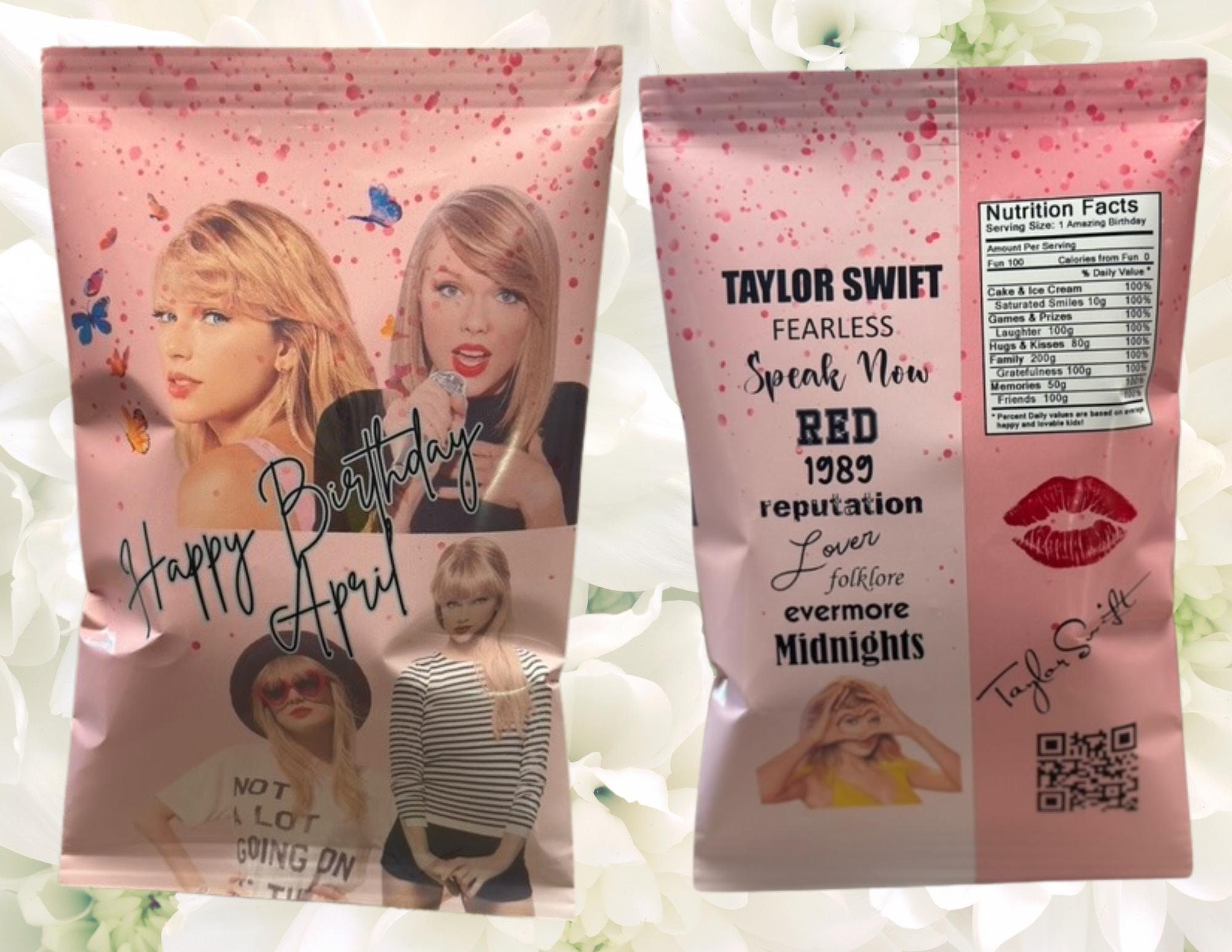 Taylor Swift Chip Bag Party Favor - Etsy