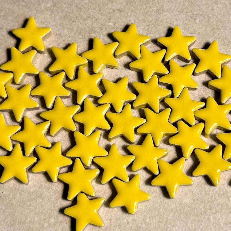 Star Glass Mosaic Tile - Etsy