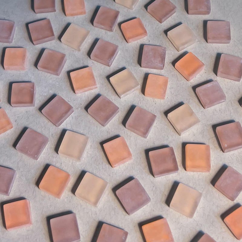 1 Inch Glass Tiles - Etsy