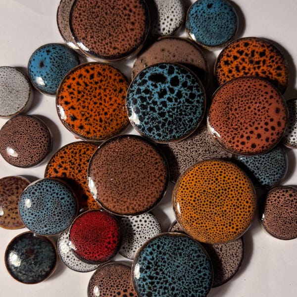 Large Round Tiles - Etsy UK