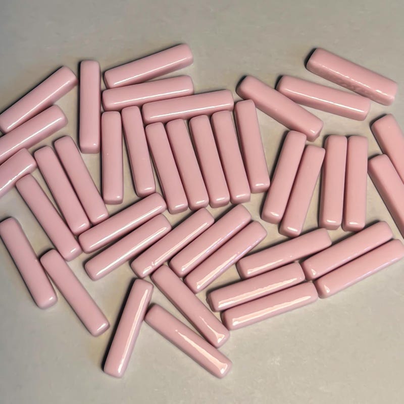 Dusty Rose Tiles - Etsy