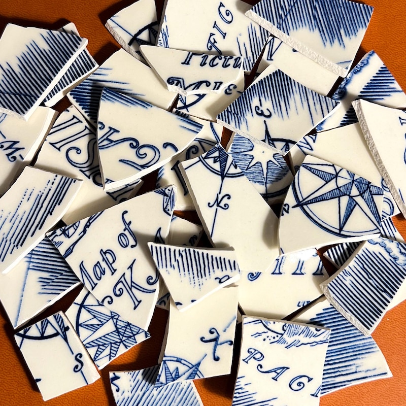 Small Antique China Plate - Etsy