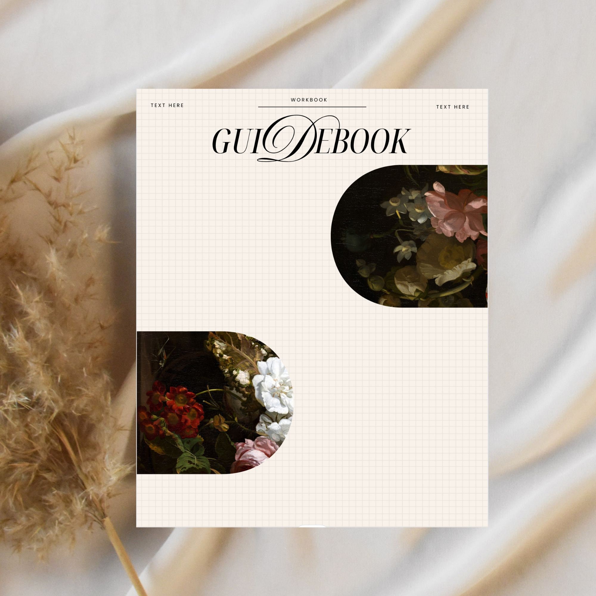 Luxury Workbook E-book Template Canva Aesthetic Business Course Creator ...