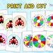 Ladybug Colors and Counting Wheels, Numbers 1 to 6, Match Colors and ...