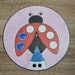 Ladybug Colors and Counting Wheels, Numbers 1 to 6, Match Colors and ...