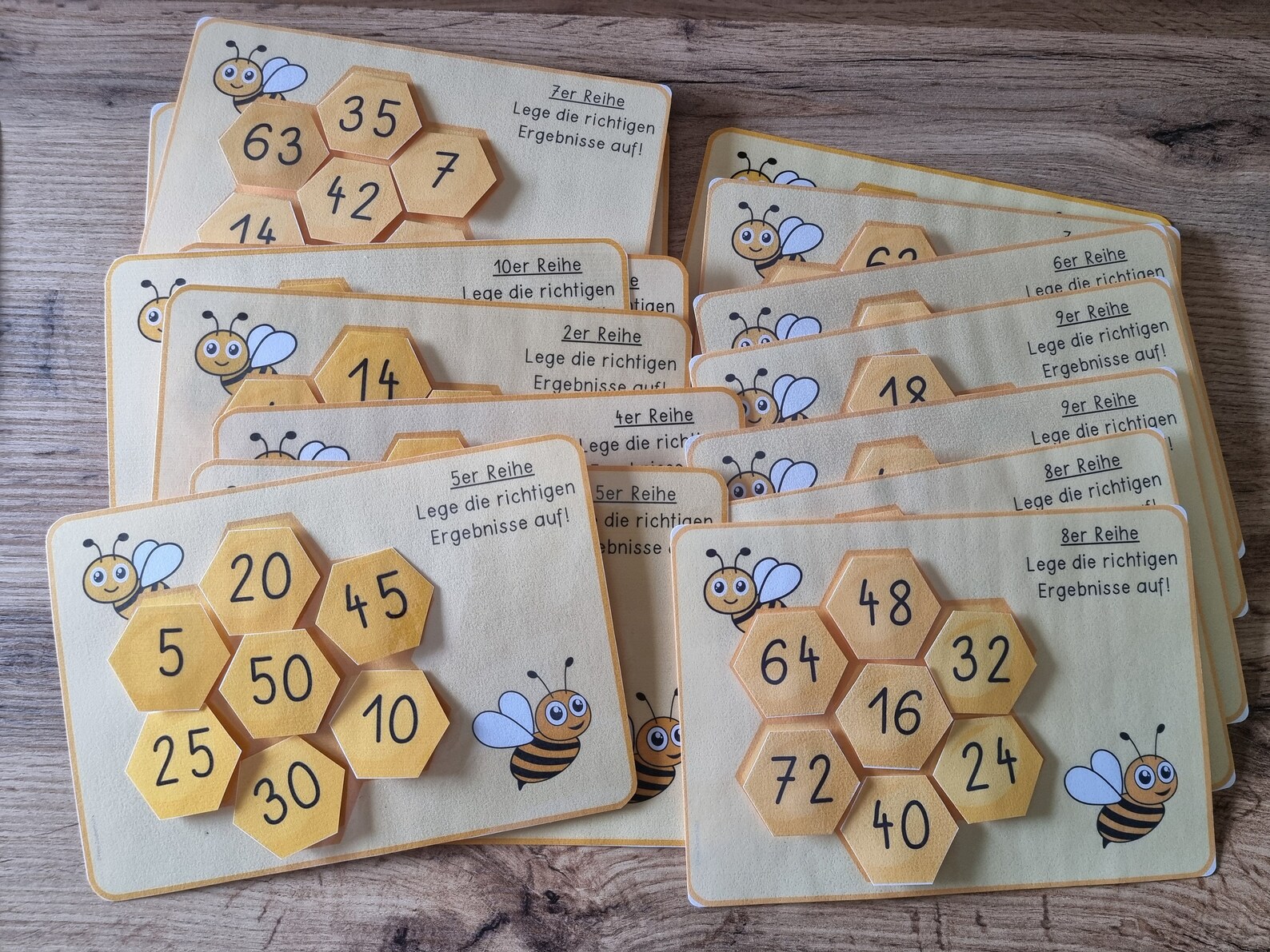 Multiplication 2 - 10, Bee Game, Educational Game, Multiplication ...