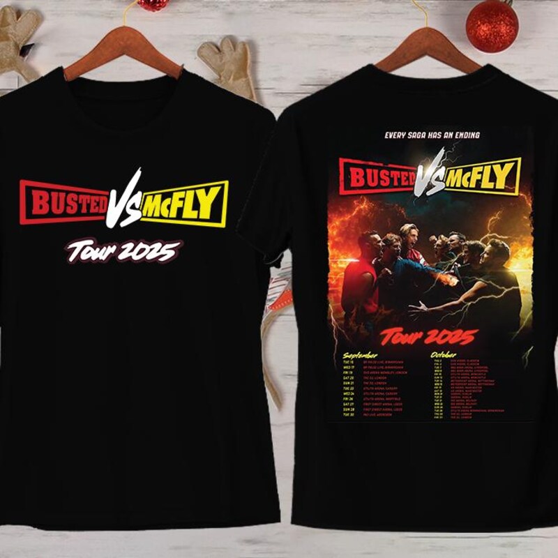 Busted Vs Mcfly Merch - Etsy UK