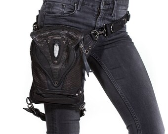 Leather Post Bag | Etsy