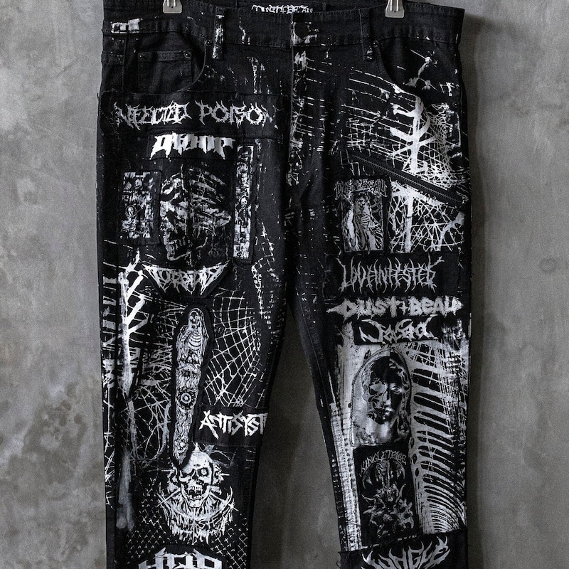 Goth Jeans - Etsy