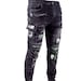 Art City 11 Digital Slime Green Jeans I Slim Fit I Cargo Pants I Punk ...