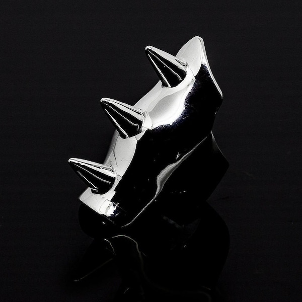 Silver Spike - Etsy