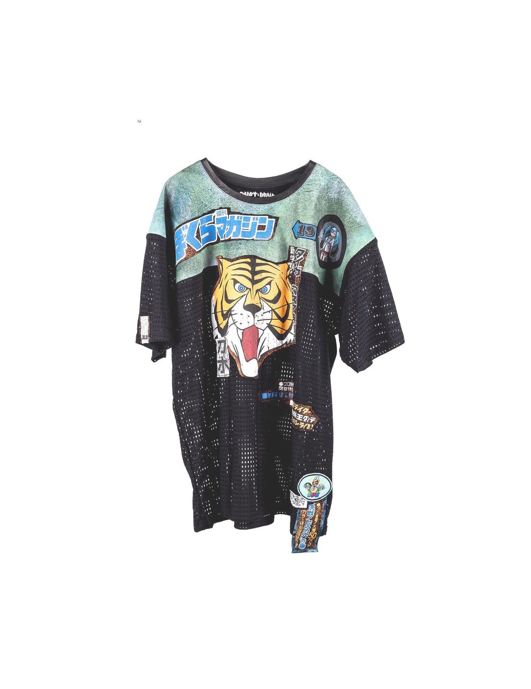 Tiger Wave Anime Sports ONE OF A KIND Oversize T-shirt - Etsy