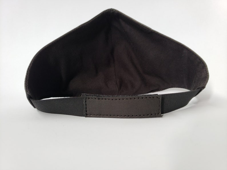 METRIC MERCENARY Black Leather Face Mask - Etsy