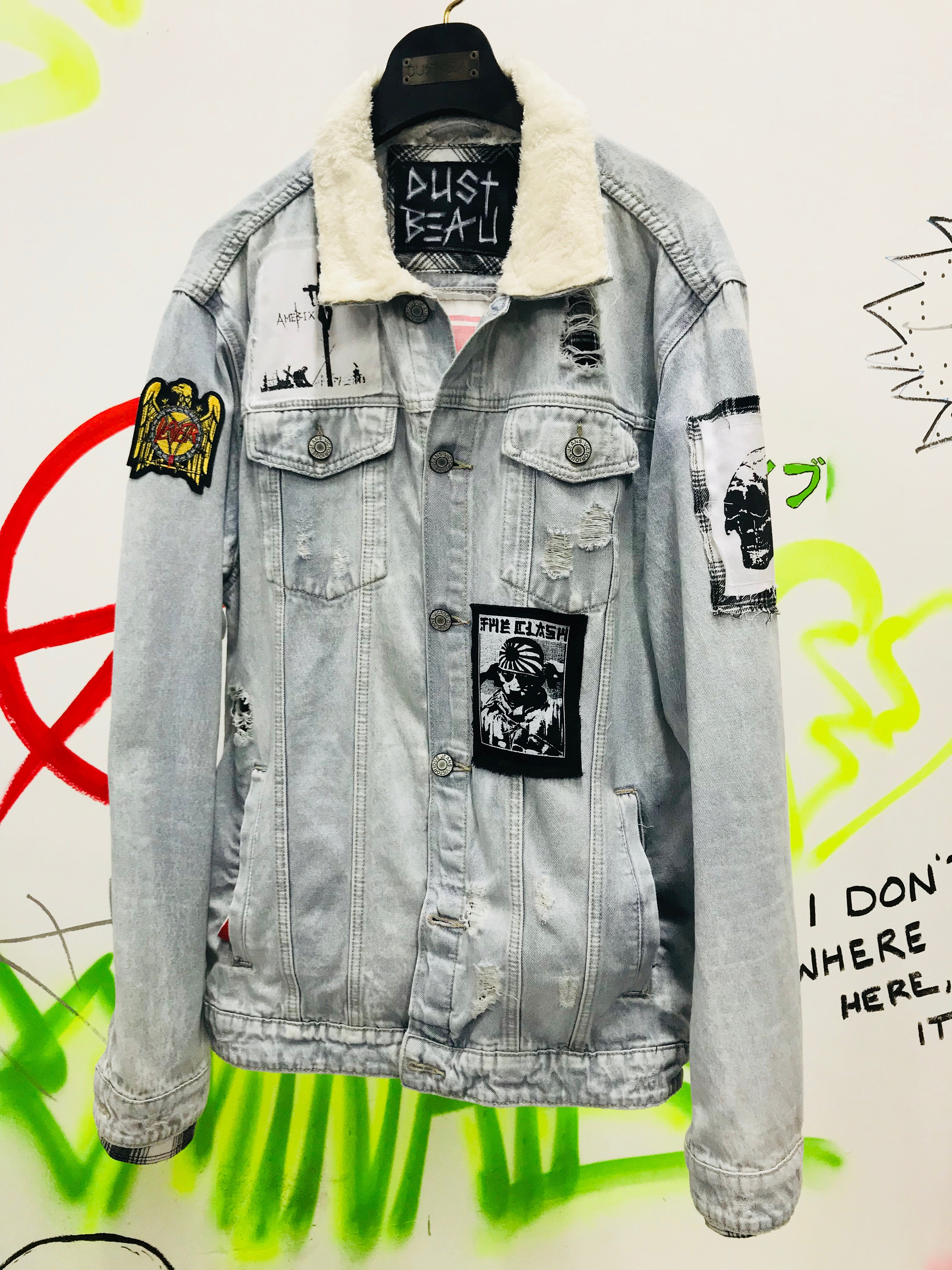 Denim JFA 80s Skatepunk Collab Jacket