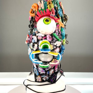Ziggy Mimloid X Fart Debris X Jungle Tribe Collab Custom Leather Mask ...