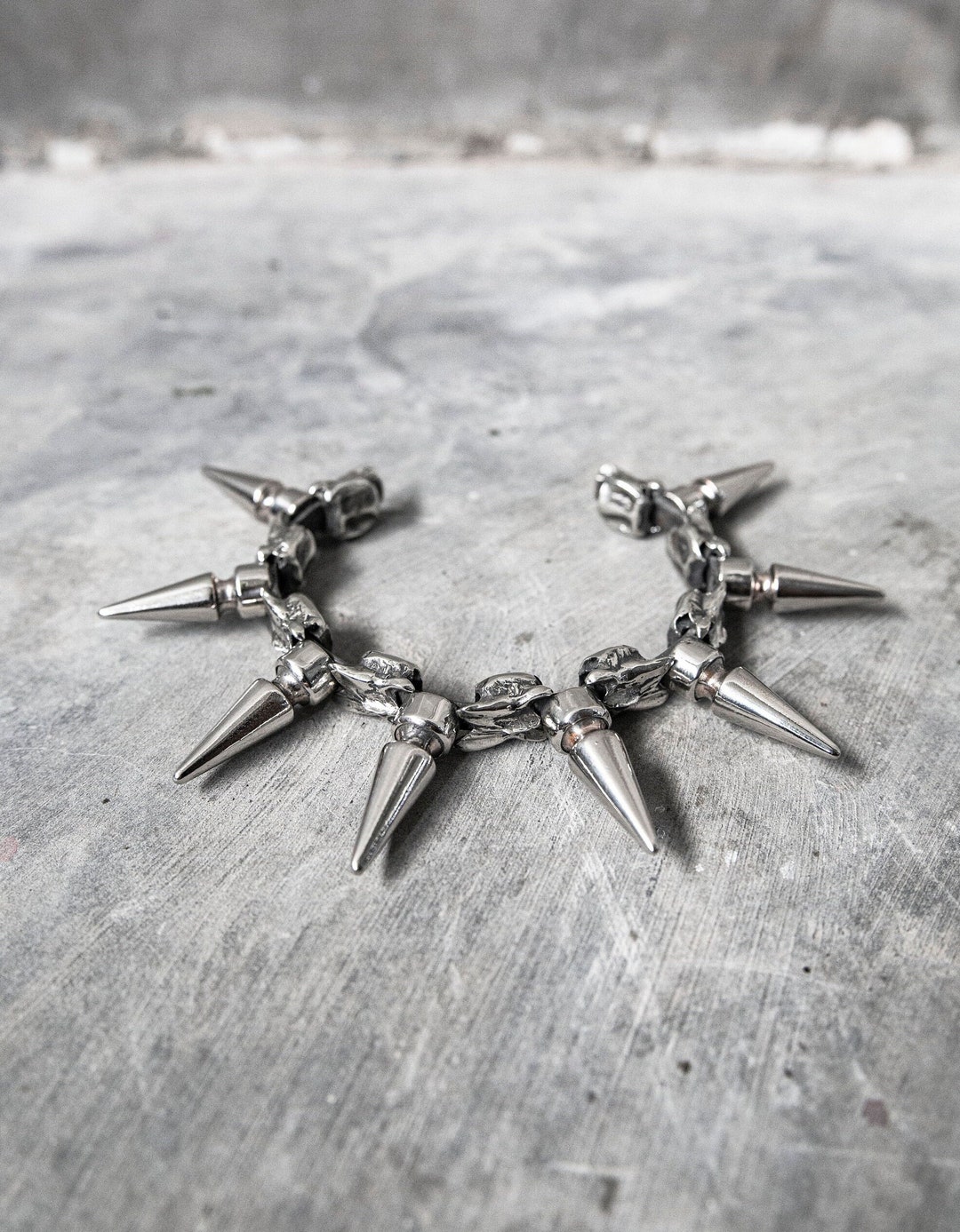 Vertebrae Spike 2.0 Metal Bracelet I Mens Bracelet I Womens Bracelet I ...