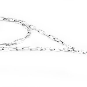 Silver Chain Stack Versatile Wrap Necklace and Belt - Etsy