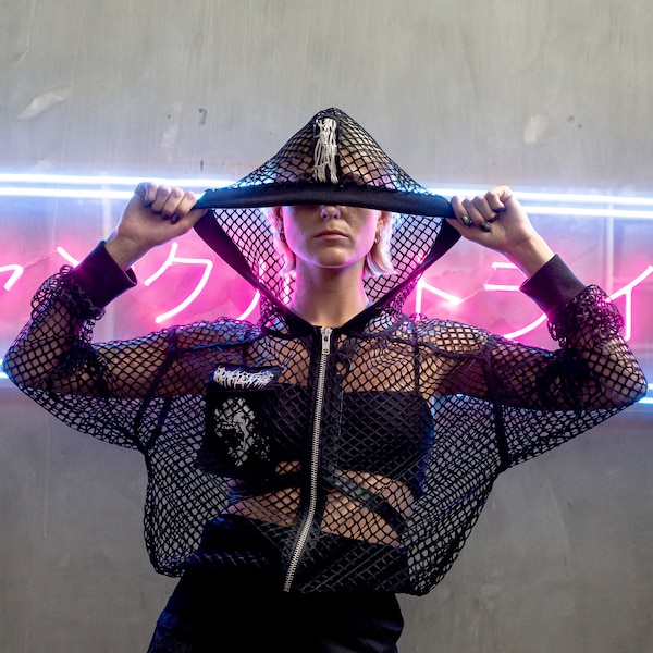 Mesh Hoodie - Etsy