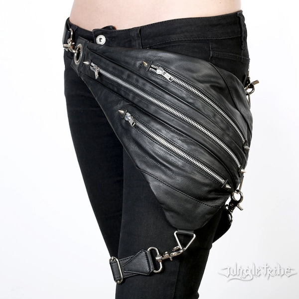 Leather Hip Bag - Etsy