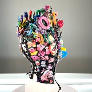 Ziggy Mimloid X Fart Debris X Jungle Tribe Collab Custom Leather Mask ...