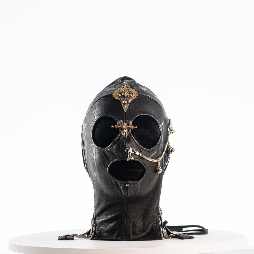 Baelliens X Jungle Tribe Collab Custom Leather Mask: the Temple Trap ...