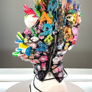 Ziggy Mimloid X Fart Debris X Jungle Tribe Collab Custom Leather Mask ...