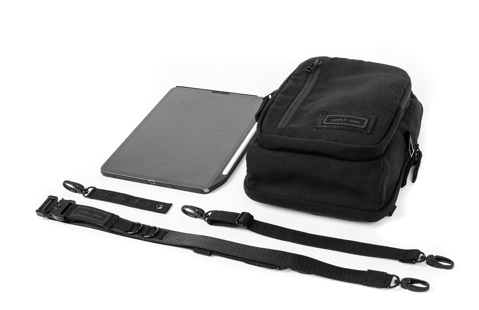 Neo Pack iPad Black Multi Purpose Sling Bag Leg Purse Techwear Cross ...