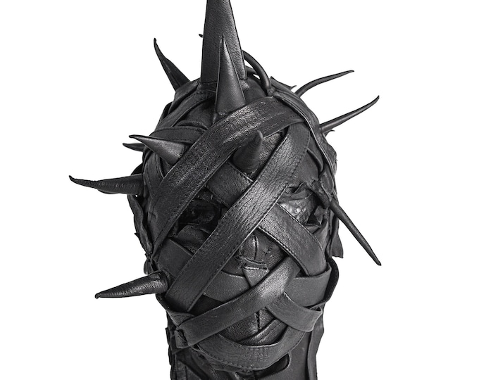 Dust Beau X Jungle Tribe Collab Custom Mask: Strapped and Spiked ...