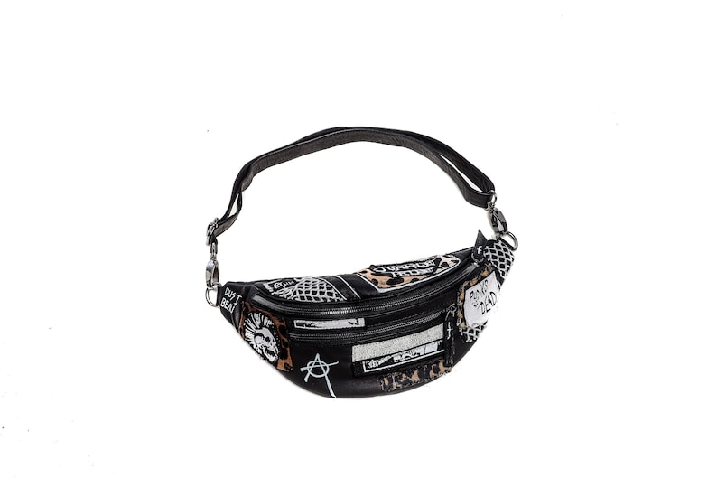 Leopard Net Fanny Pack and Cross Body Bag | Etsy