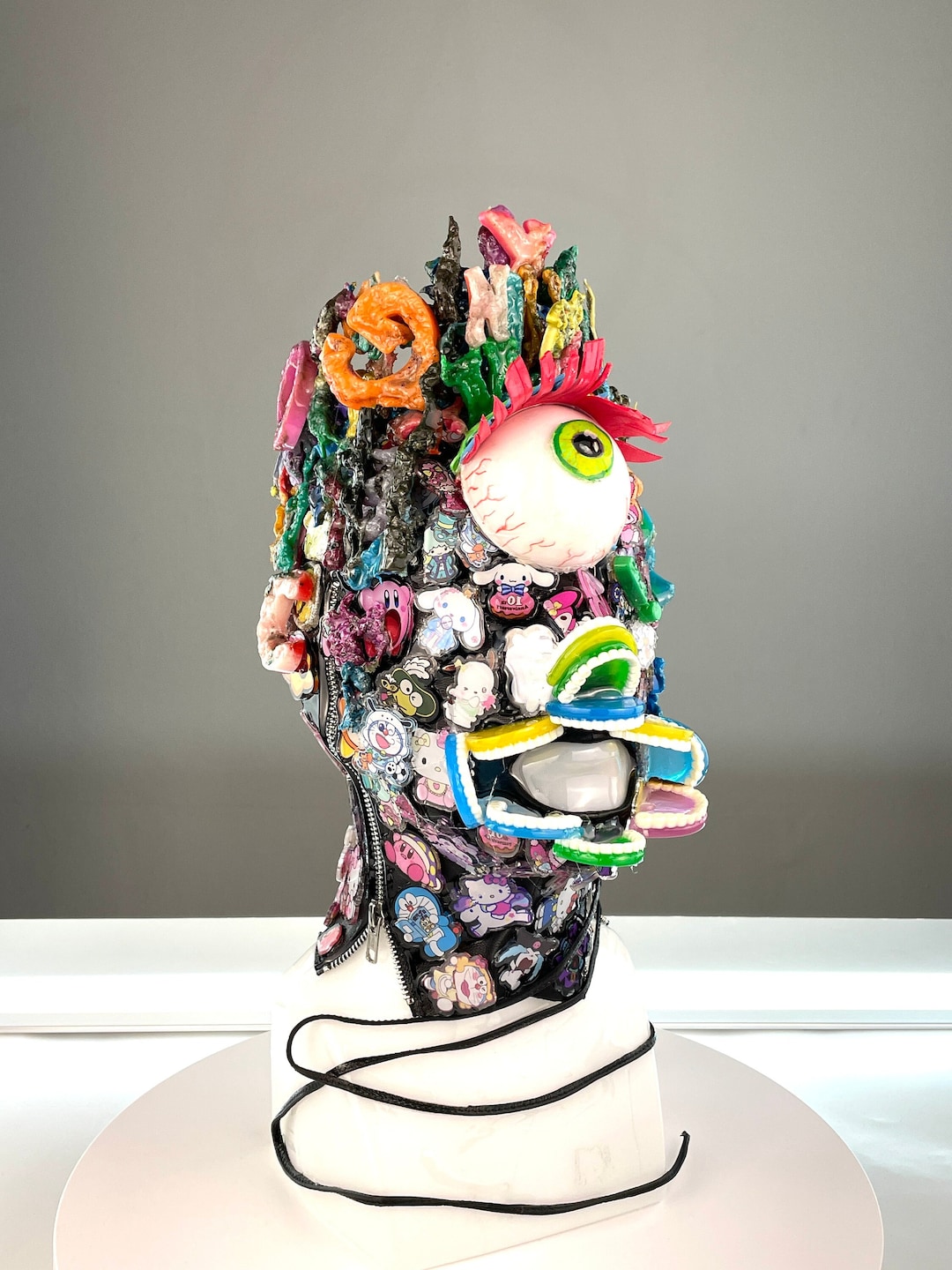 Ziggy Mimloid X Fart Debris X Jungle Tribe Collab Custom Leather Mask ...