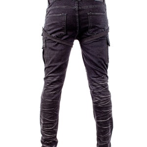 Art City 11 Digital Slime Green Jeans I Slim Fit I Cargo Pants I Punk ...
