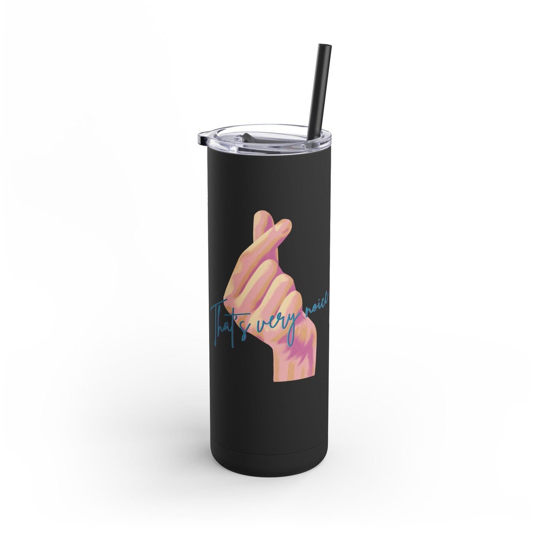 Finger Hearts Two-sided Tumbler, 'that's Very Noice' & 'that's Not Very ...