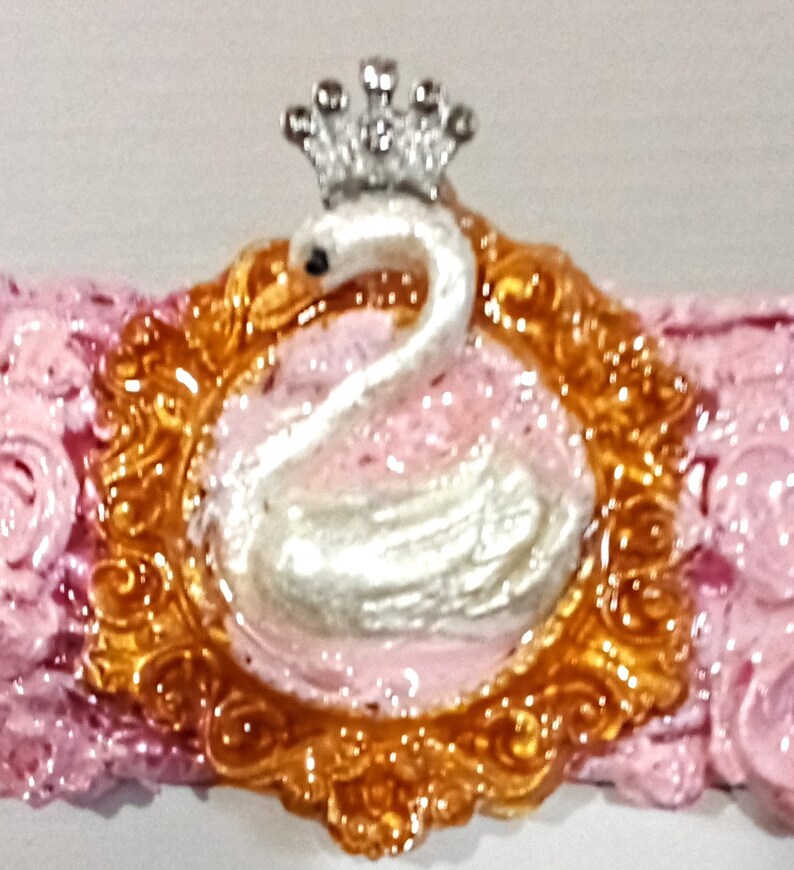 White Swan Photo Frame Pink Baby Gift 5x7 Picture Frame Beautiful Girls ...