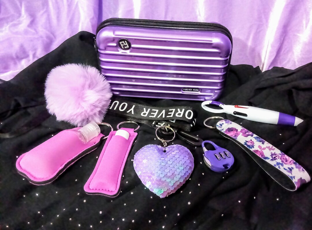 Purple Hard Shell , Mini Cross Body, Waterproof Bag, Portable Shoulder ...