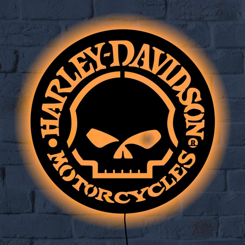 Harley Davidson Sign - Etsy